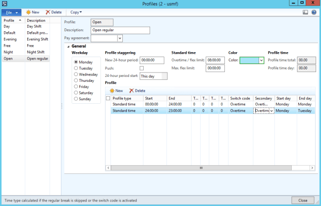 Time and Attendance (Part 4/31): Profile setup – dyntips.com by Fredrik ...