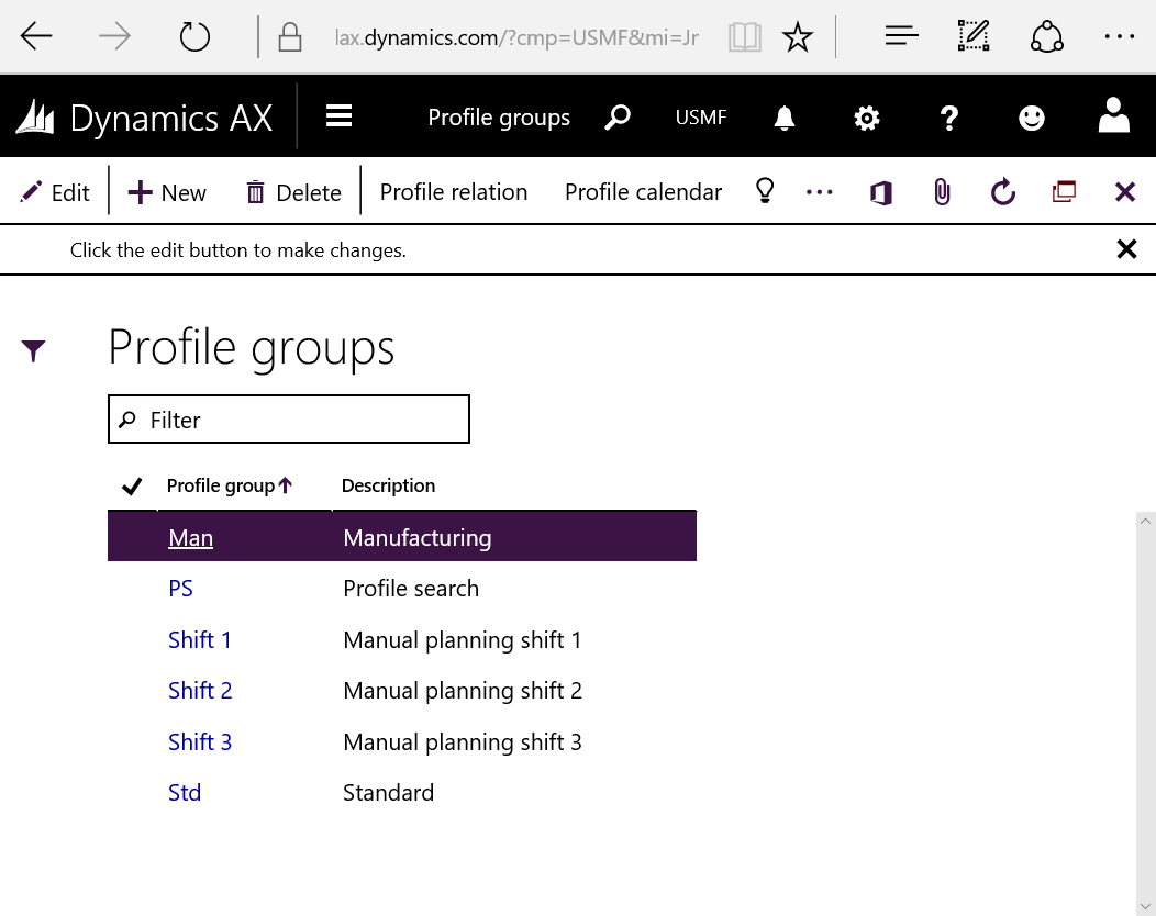 AX7 T&A: Profile group profile relations – dyntips.com by Fredrik Sætre